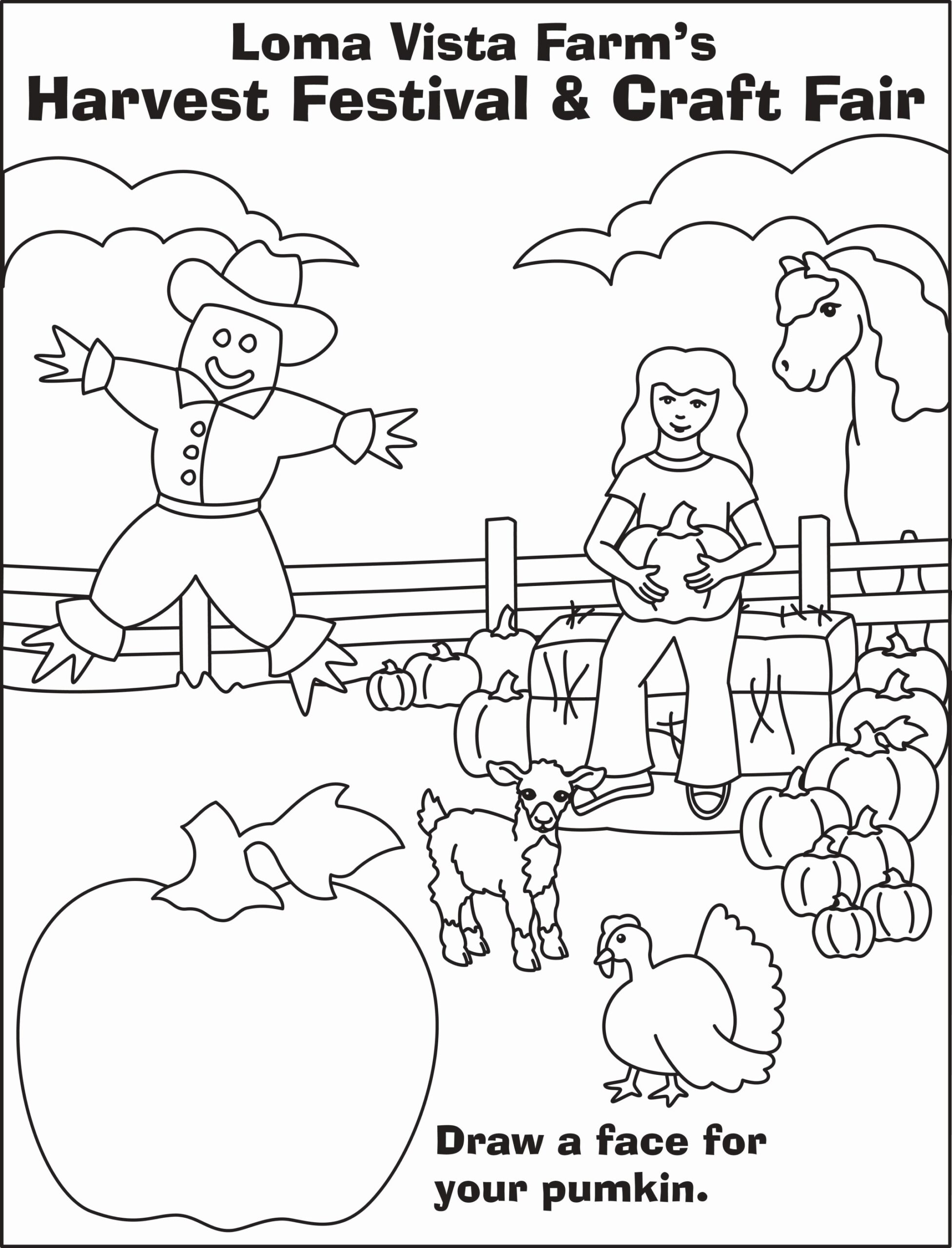 Coloring Pages - Loma Vista Farm