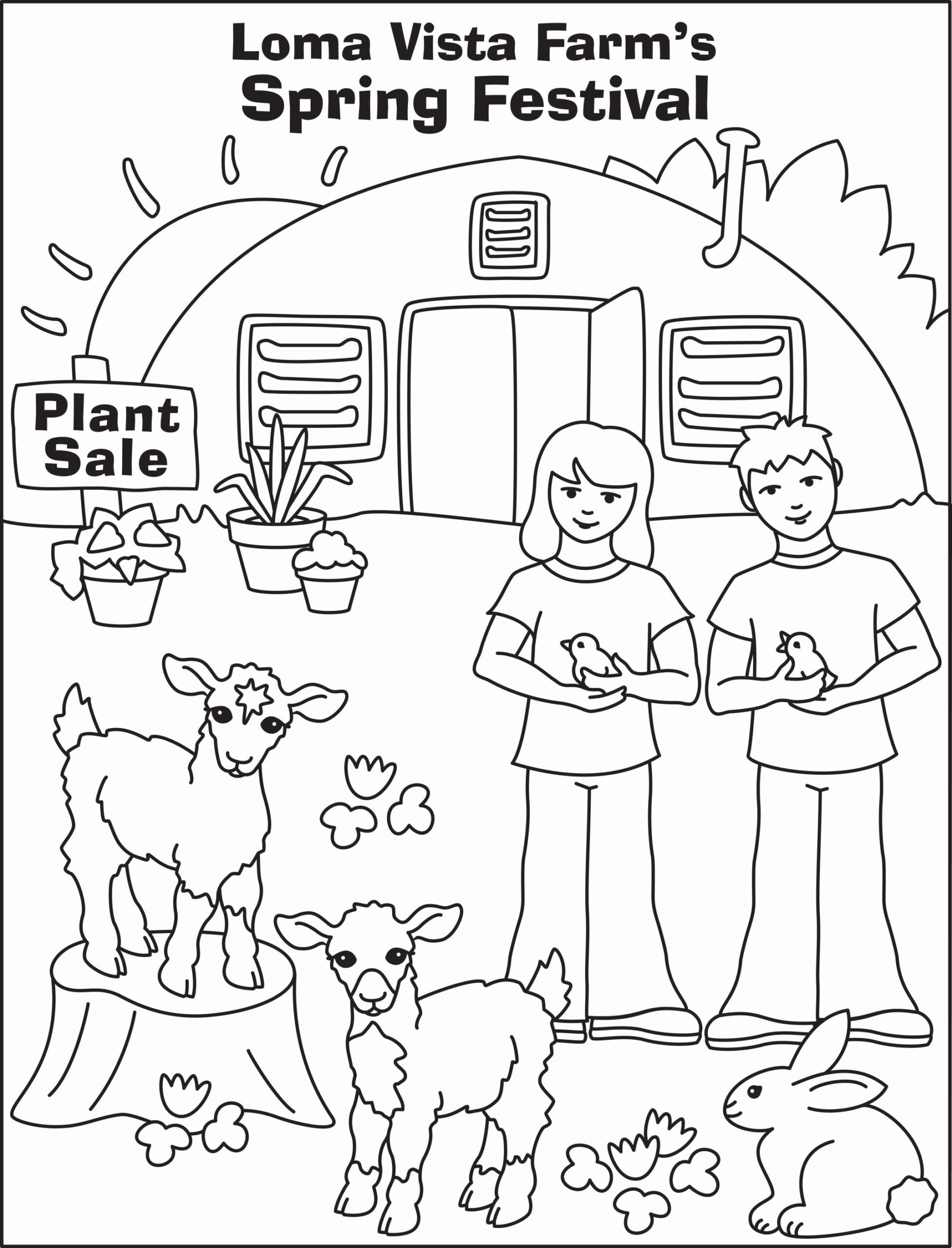 Coloring Pages - Loma Vista Farm